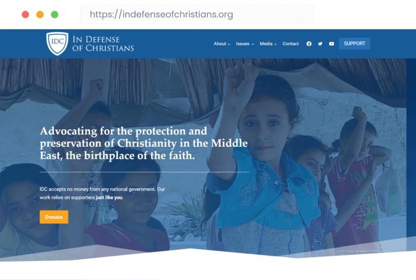 How In Defense of Christians Excells with LegiStorm's Aid