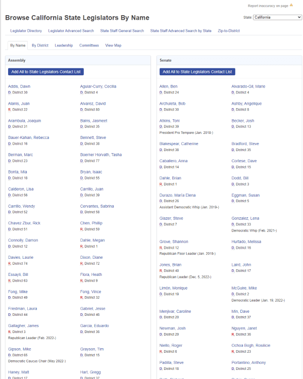 StateStorm - State Legislative Software | LegiStorm